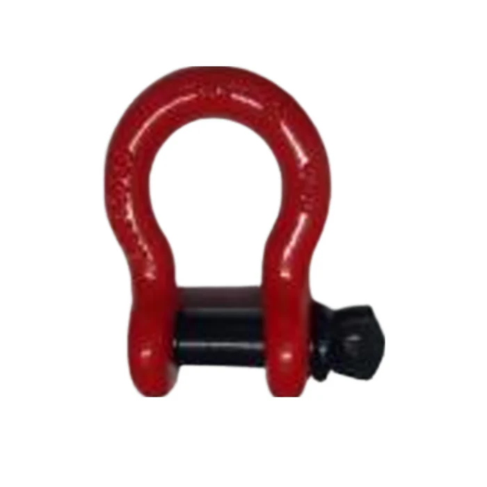 RUNVA Bow Shackle Large 4.75T 3/4 - Red with Black Shaft - Jsm 4x4